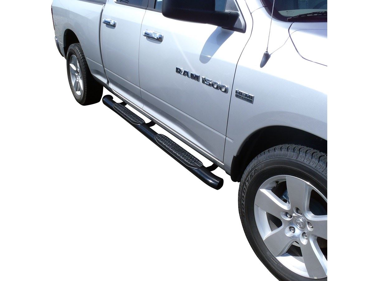 DSI Automotive - Westin ProTraxx 4" Oval Step Bar Cab Length- Polished ...